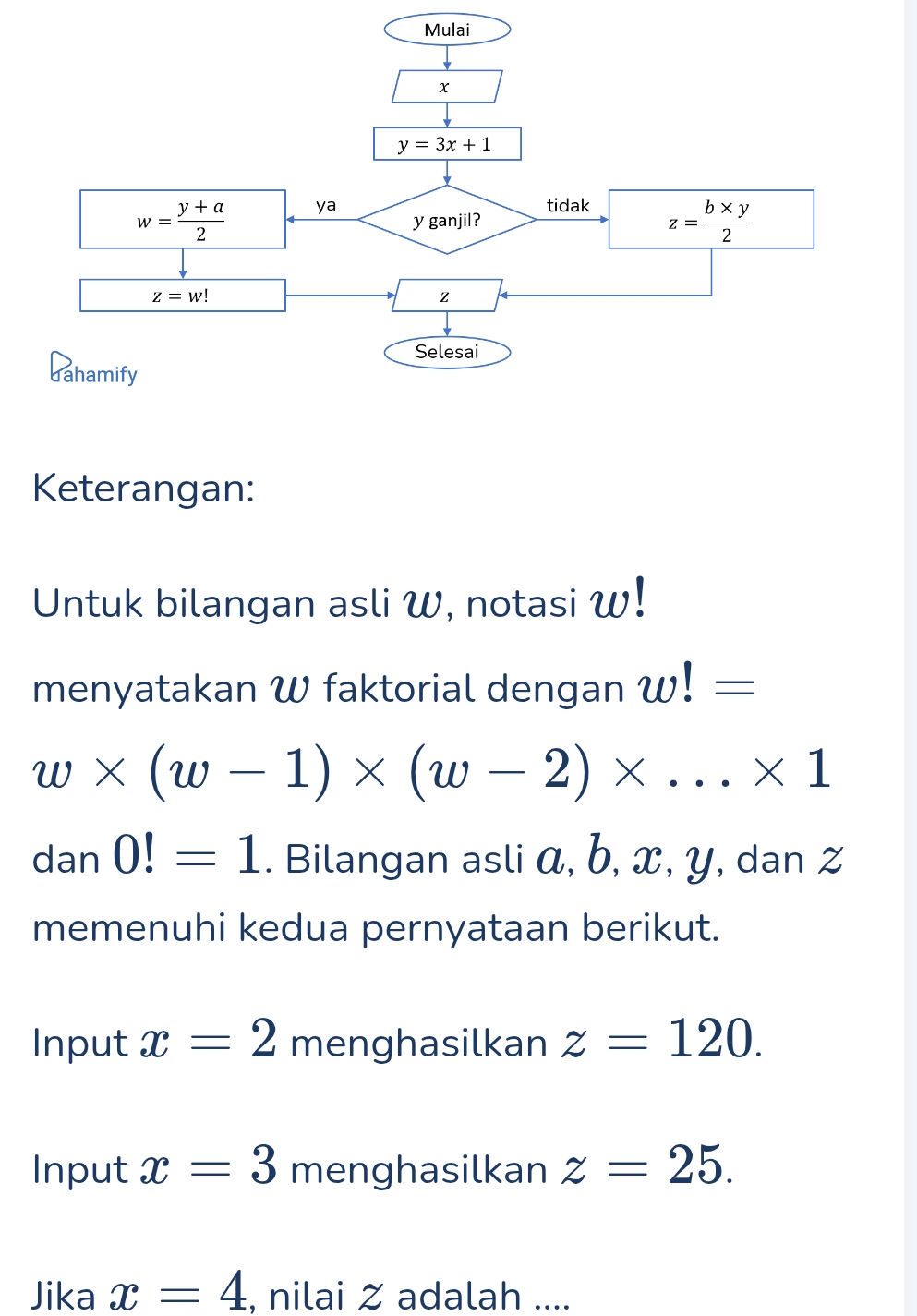 The image contains a flowchart and the | StudyX