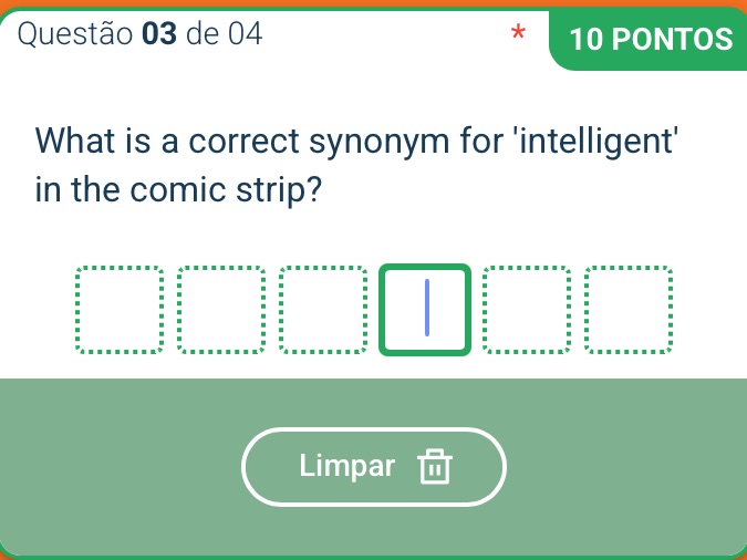 What is a correct synonym for 'intelligent'