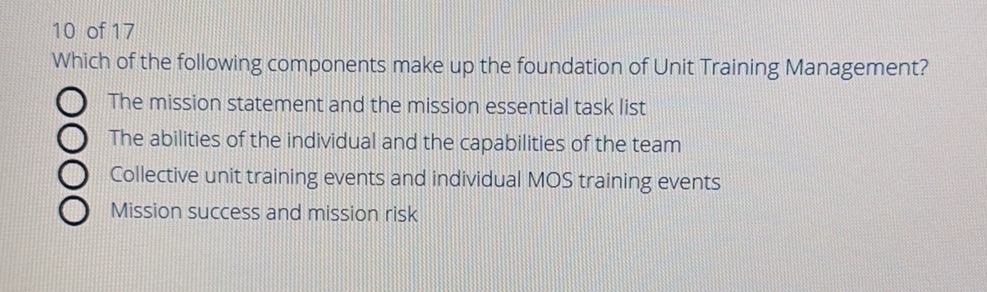 Which of the following components make up | StudyX