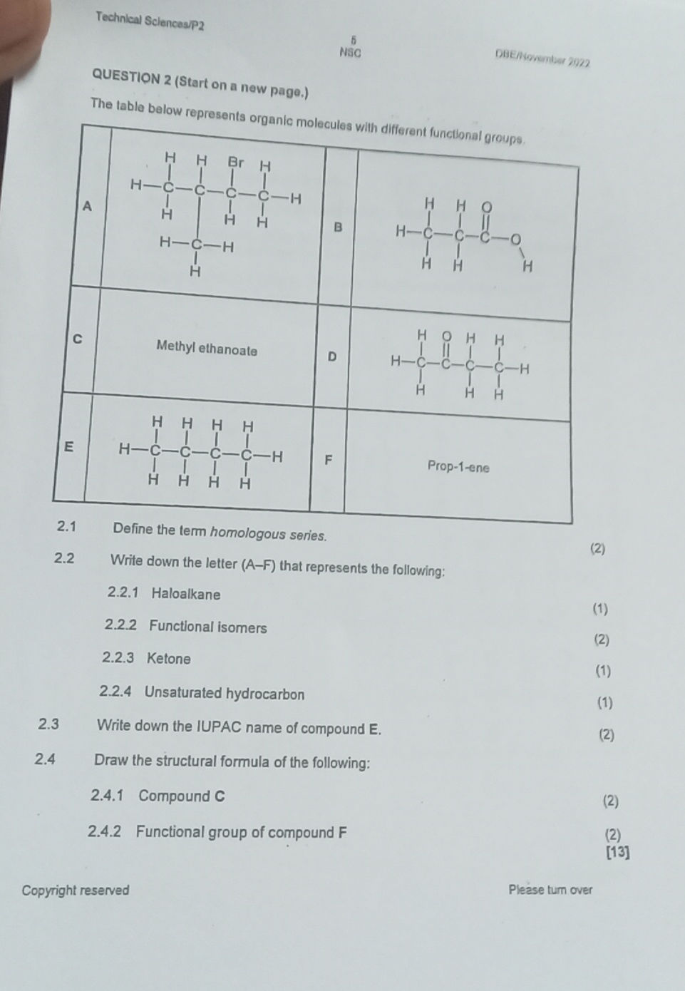 QUESTION 2 (Start on a new page.) The table | StudyX
