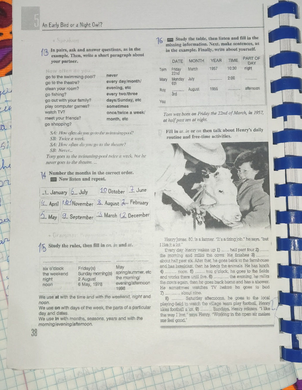 **13** In pairs, ask and answer questions, | StudyX