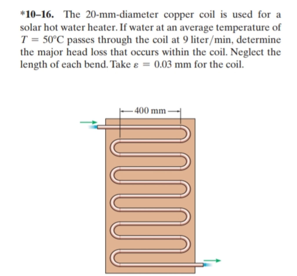 *10-16. The 20-mm-diameter copper coil is | StudyX