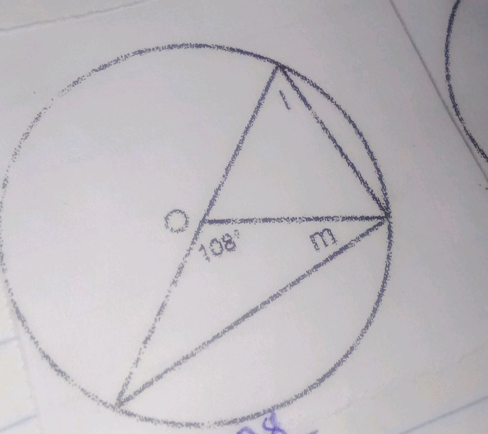 The image shows a circle with a triangle | StudyX