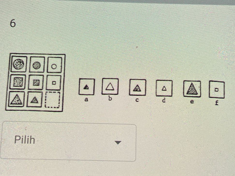 Identify the missing shape in the pattern. | StudyX