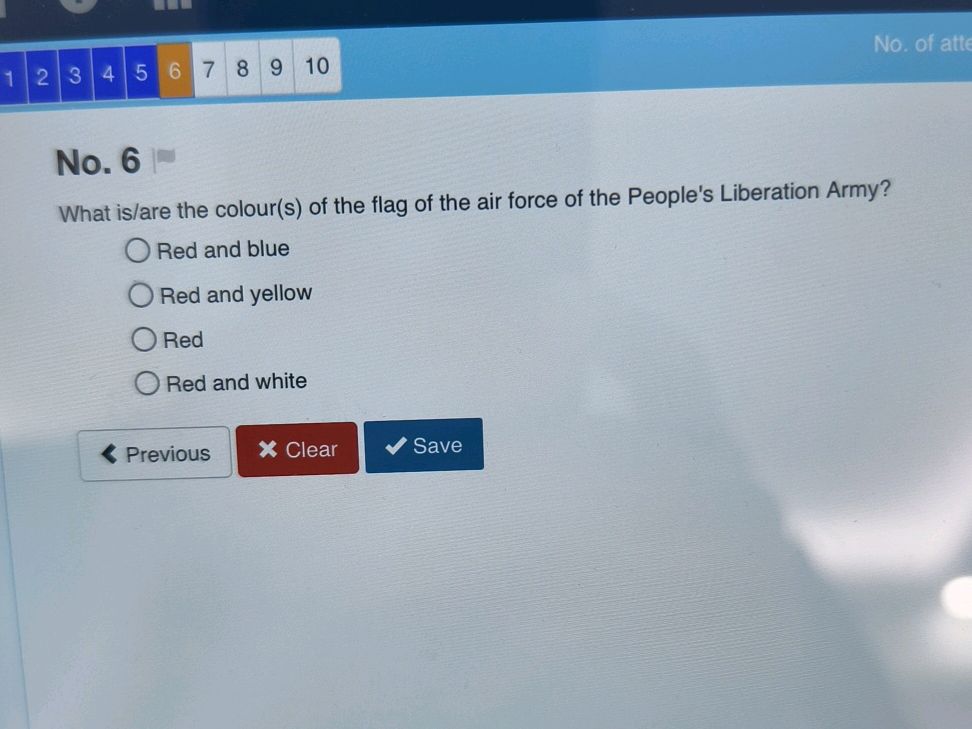 What is/are the colour(s) of the flag of the | StudyX