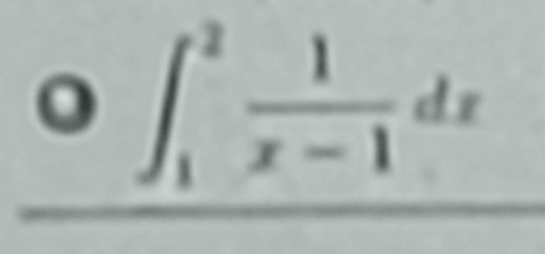 Calculate the definite integral of 1/(x-1) | StudyX