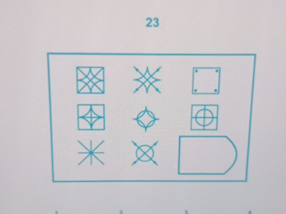 The image presents a pattern recognition | StudyX