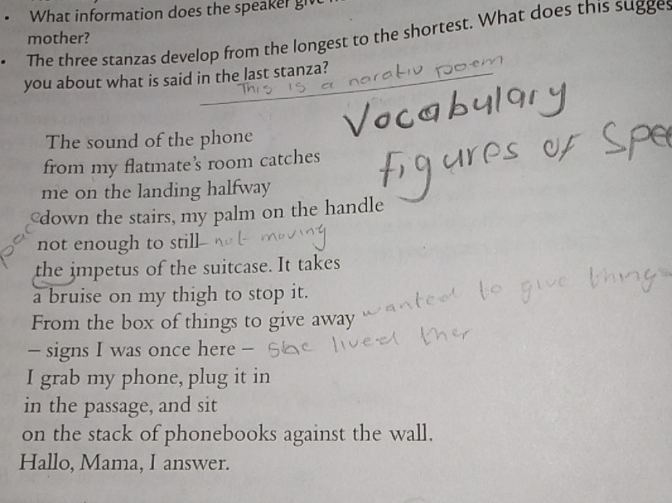 What information does the speaker give the | StudyX