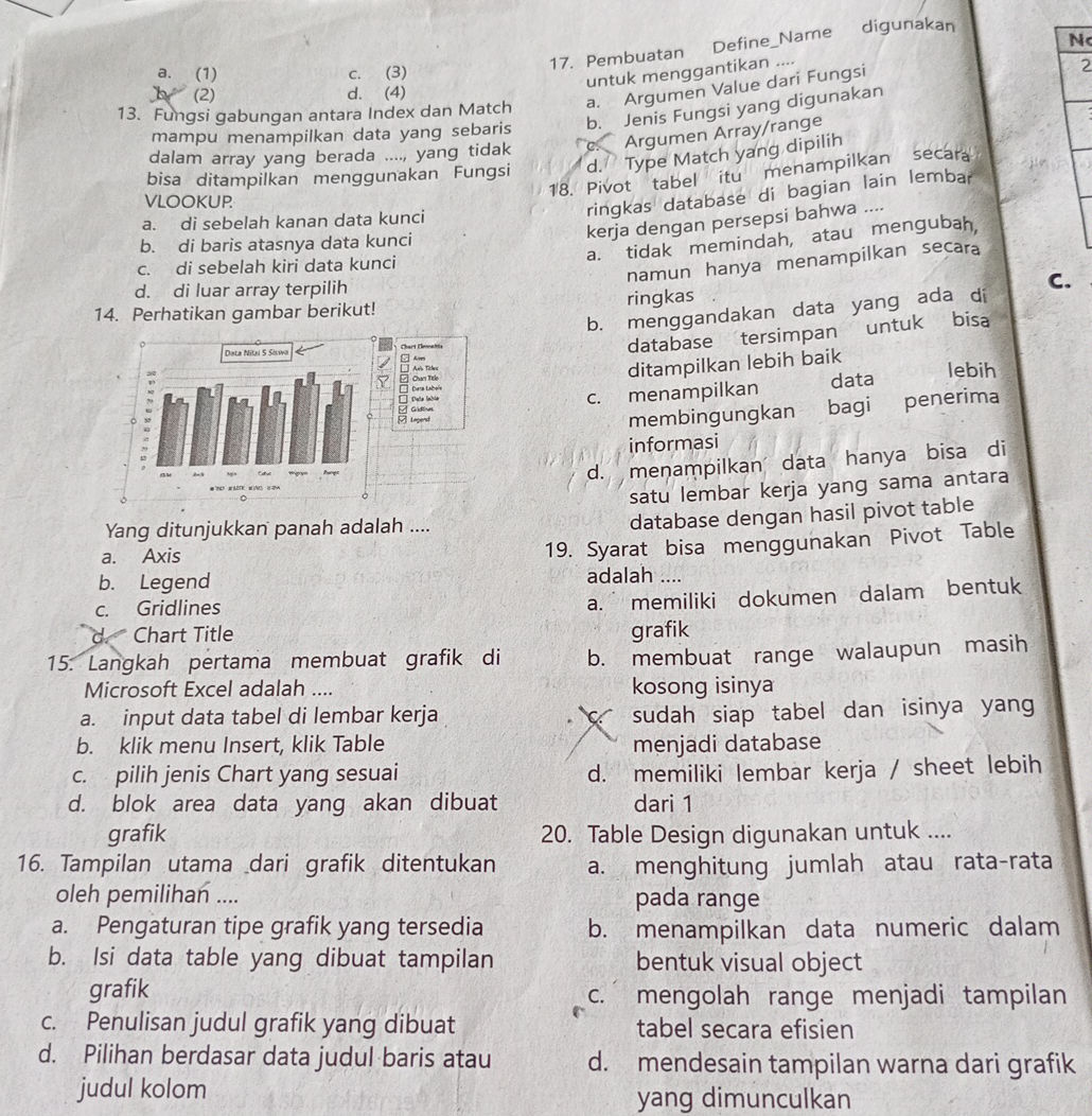 13. Fungsi gabungan antara Index dan Match | StudyX