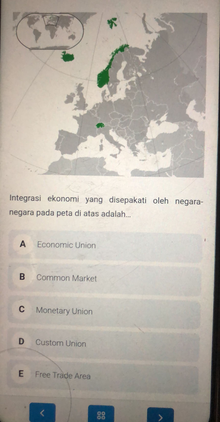 Integrasi ekonomi yang disepakati oleh | StudyX
