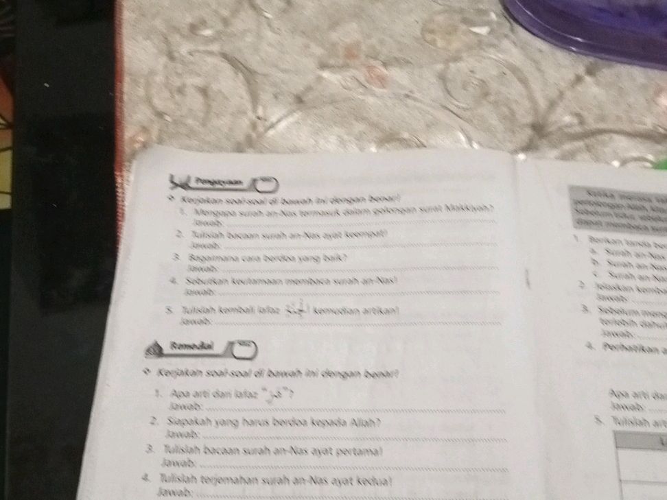 Kerjakan soal-soal di bawah ini dengan | StudyX