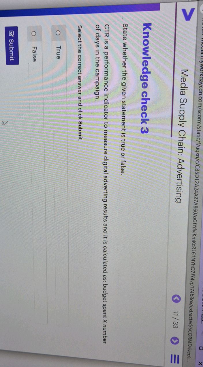 State whether the given statement is true or | StudyX