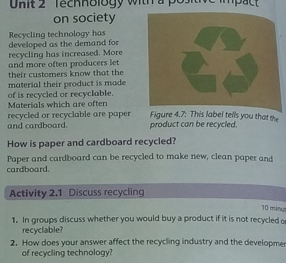 How is paper and cardboard recycled? Paper | StudyX