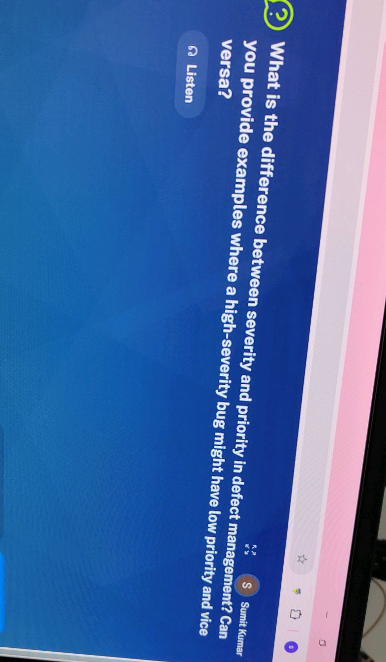 What is the difference between severity and | StudyX