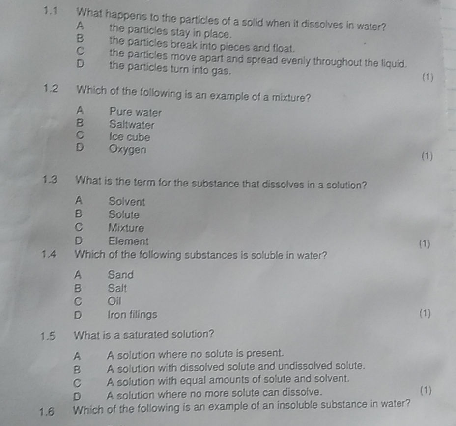1.1 What happens to the particles of a solid | StudyX