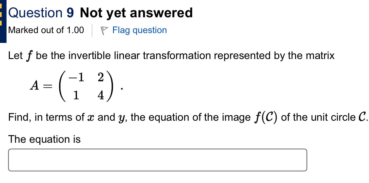 Let $f$ be the invertible linear