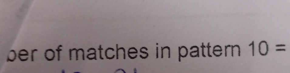 Pattern Matching | StudyX