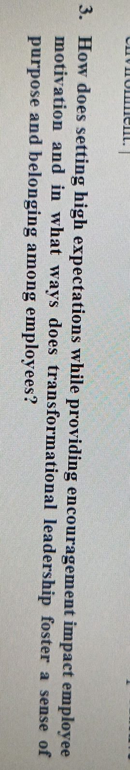 3. How does setting high expectations while | StudyX