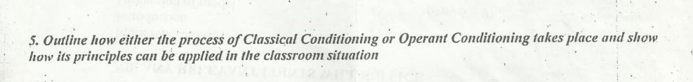 5. Outline how either the process of | StudyX