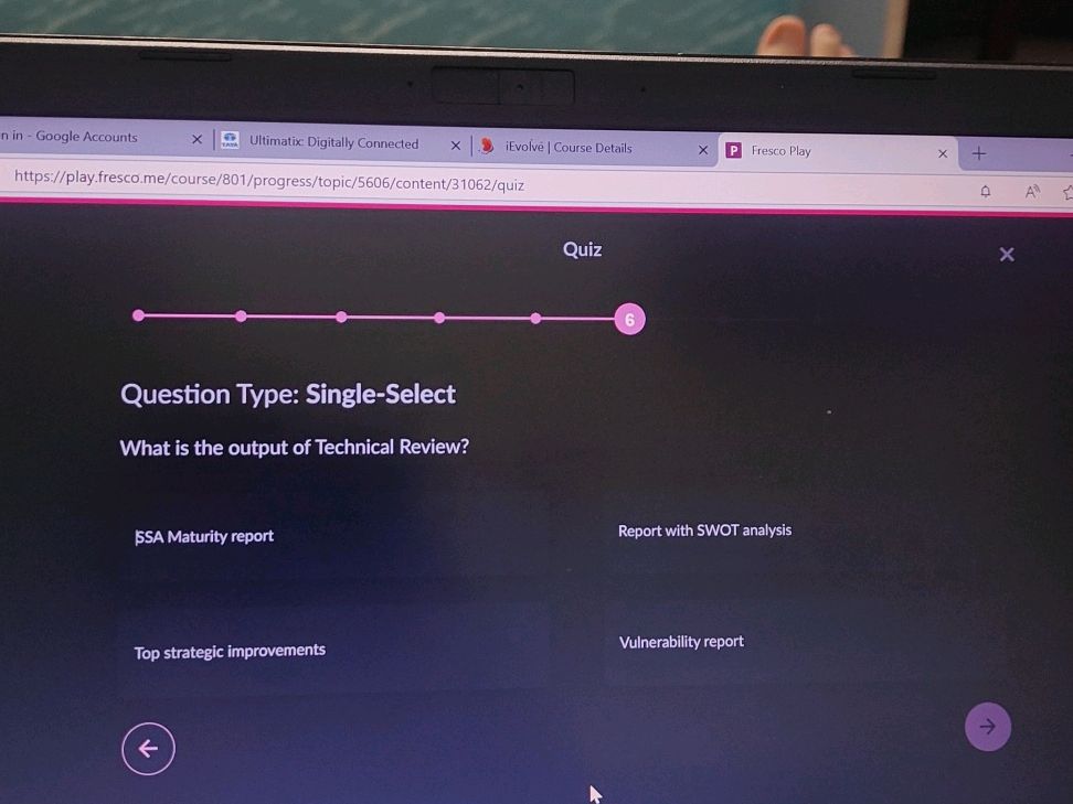 Question Type: Single-Select What is the | StudyX