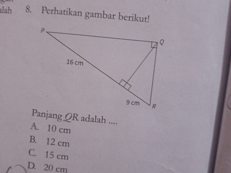Perhatikan gambar berikut! ``` [Diagram of | StudyX