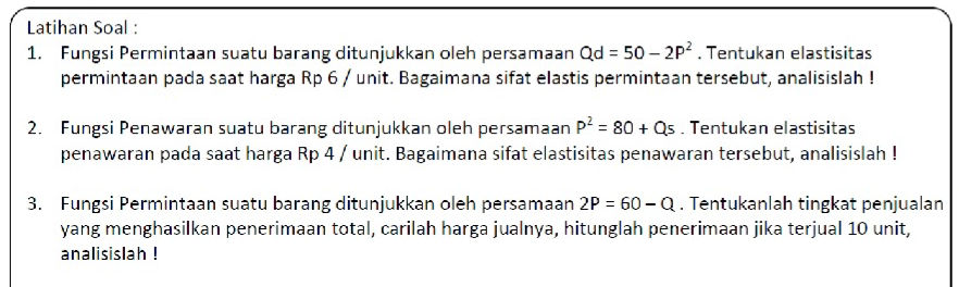 1. Fungsi Permintaan suatu barang | StudyX