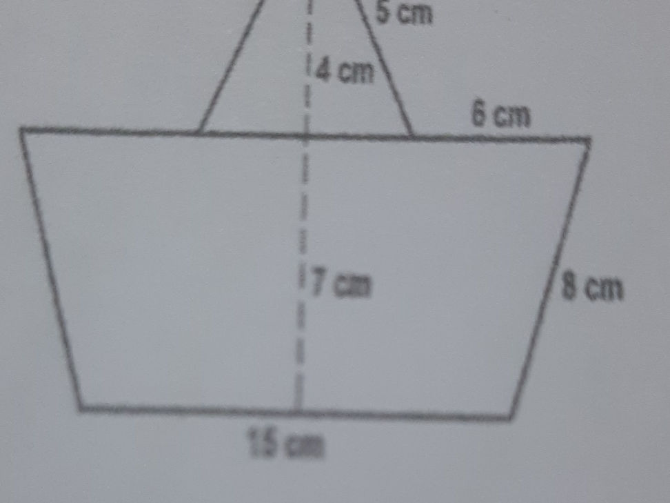 The image shows a composite shape made up of | StudyX