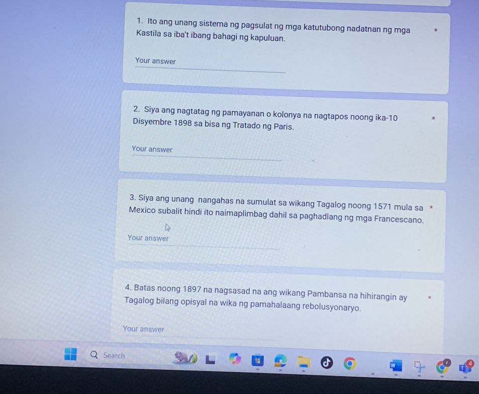 1. Ito ang unang sistema ng pagsulat ng mga | StudyX