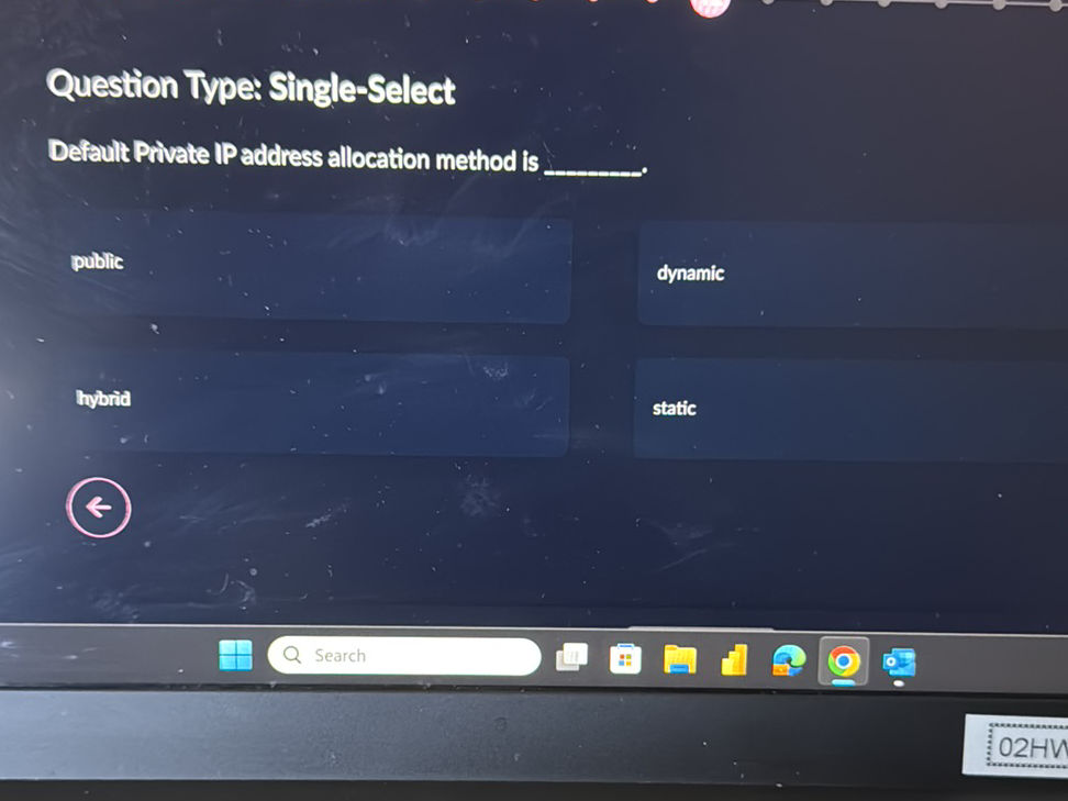 Question Type: Single-Select Default | StudyX