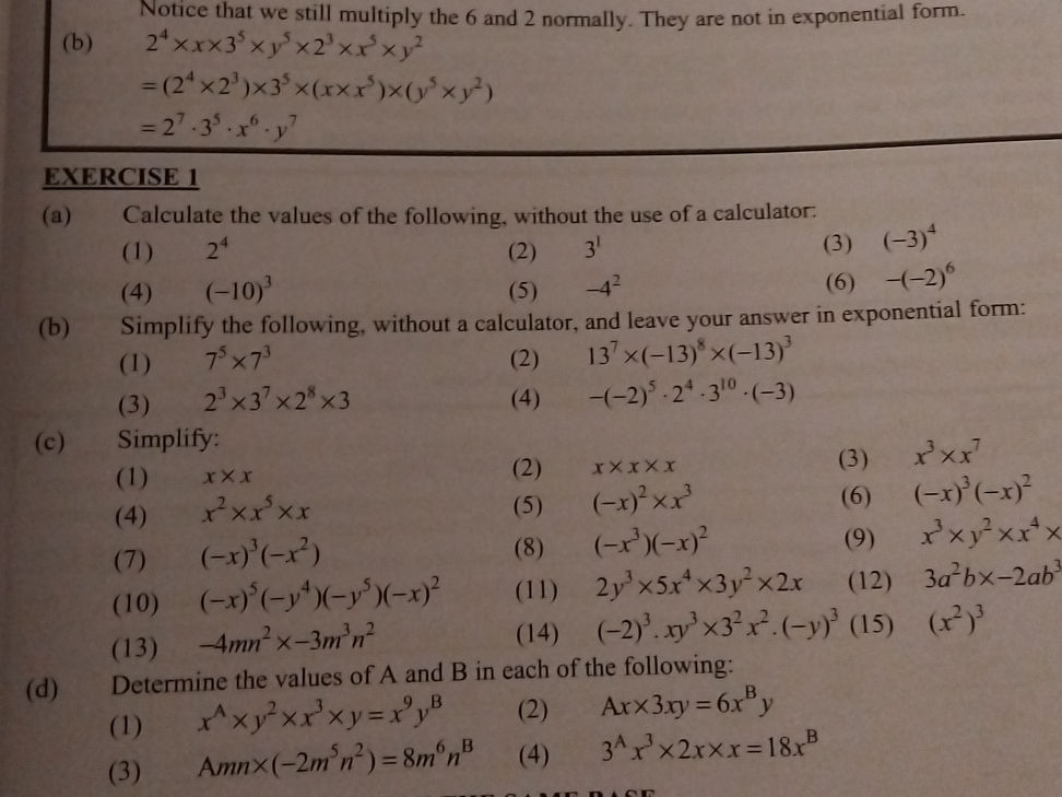 (a) Calculate the values of the following, | StudyX