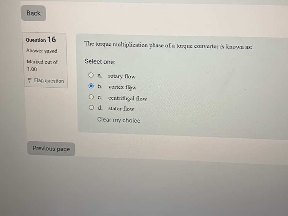 The torque multiplication phase of a torque | StudyX
