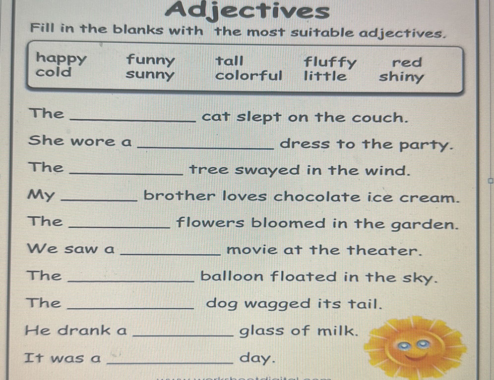 Fill in the blanks with the most suitable | StudyX