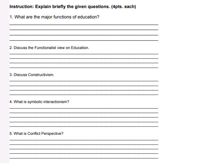 Instruction: Explain briefly the given | StudyX
