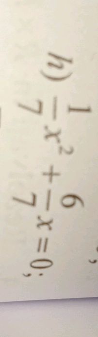 Solve the quadratic equation -x^2 + 6x - 7 = | StudyX
