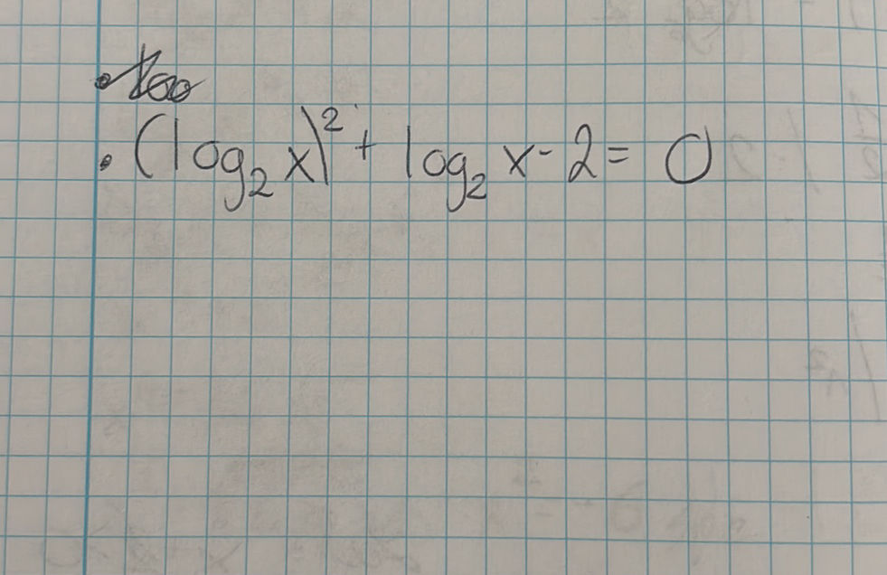 Solving Logarithmic Equation: (log2 x)^2 + | StudyX