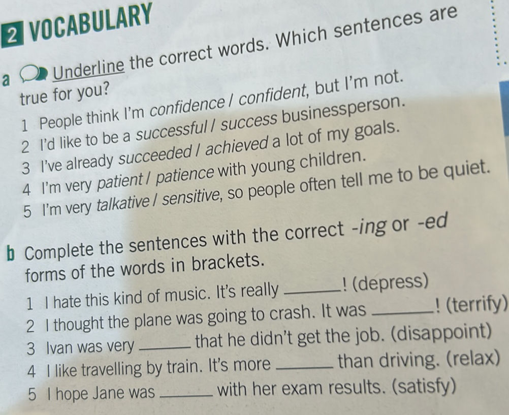 a Underline the correct words. Which | StudyX