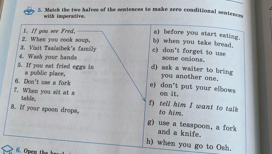5. Match the two halves of the sentences to | StudyX