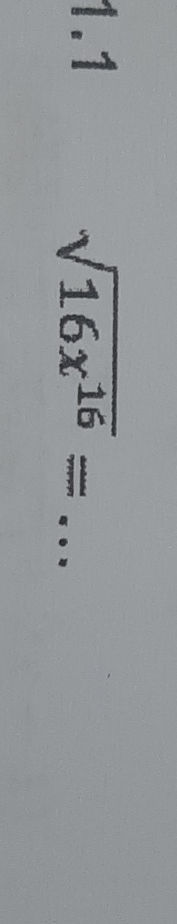 Calculate the square root of 16 times 16 | StudyX