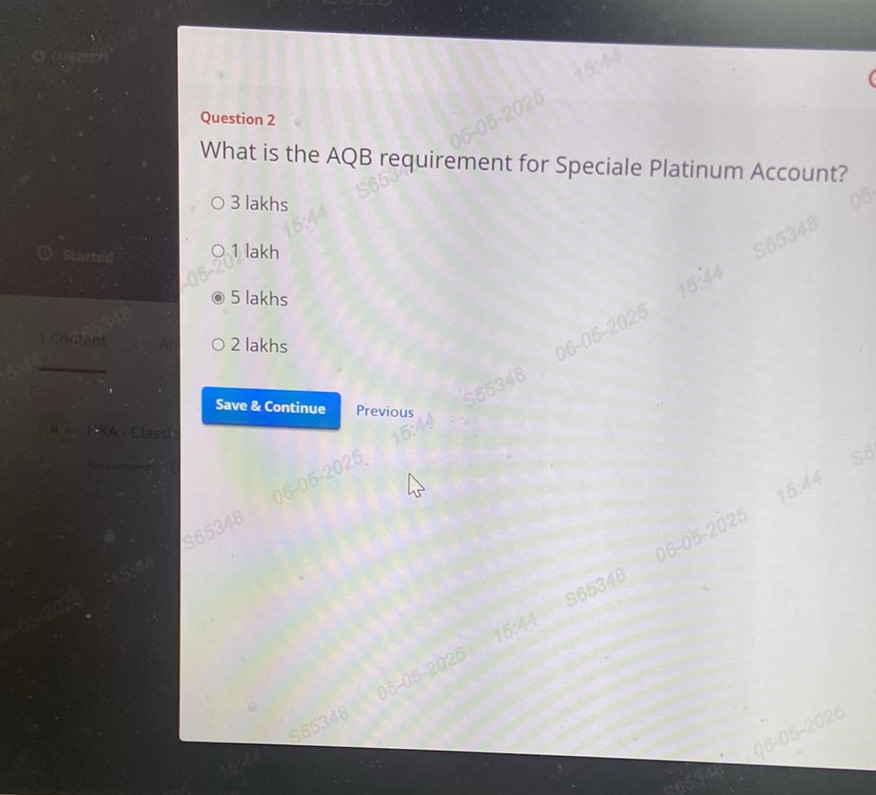 Question 2 What is the AQB requirement for | StudyX