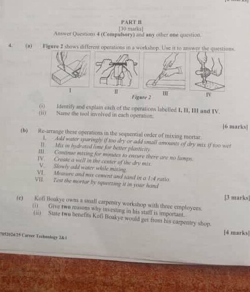 Figure 2 shows different operations in a | StudyX