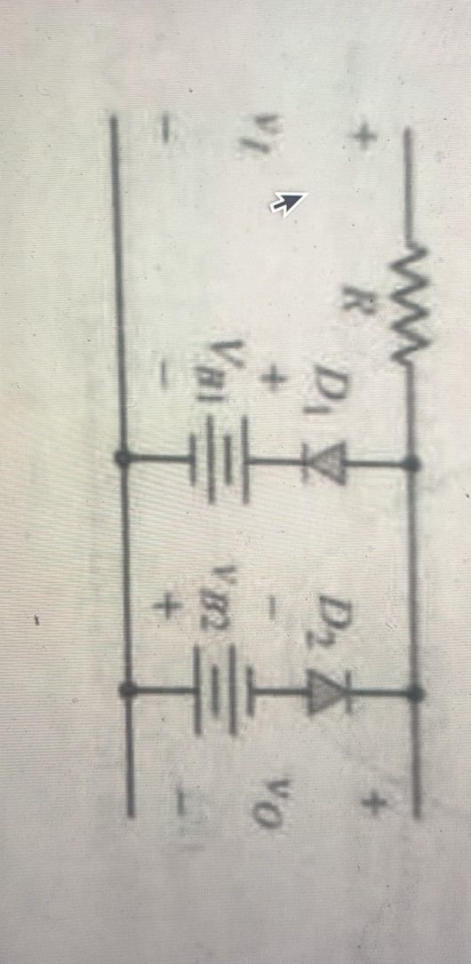 The image shows a circuit diagram with a | StudyX