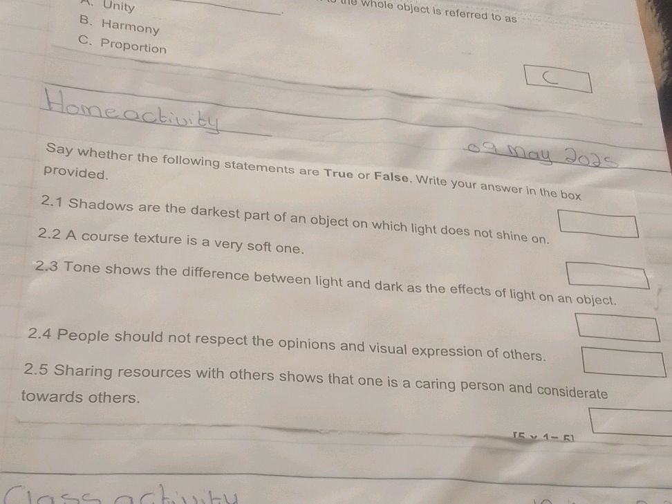 Say whether the following statements are | StudyX