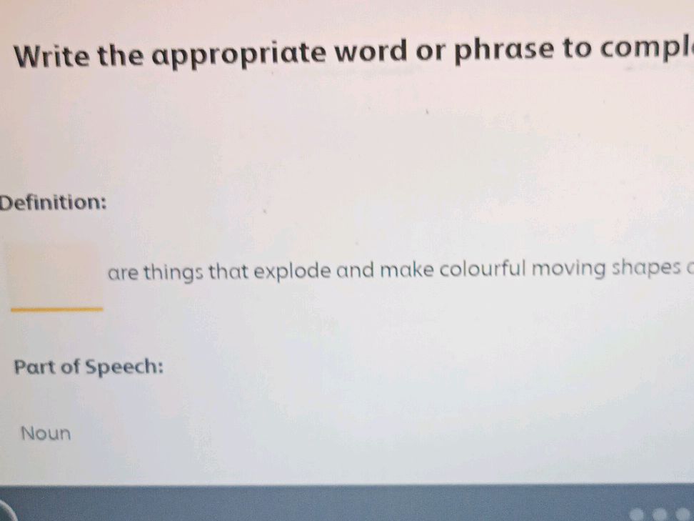 Write the appropriate word or phrase to | StudyX