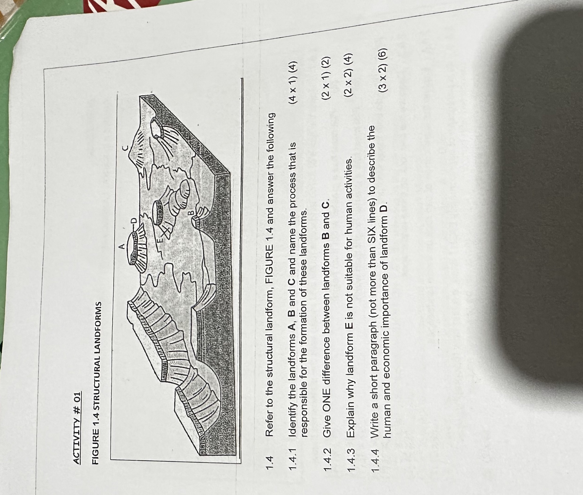 ACTIVITY # 01 FIGURE 1.4 STRUCTURAL | StudyX