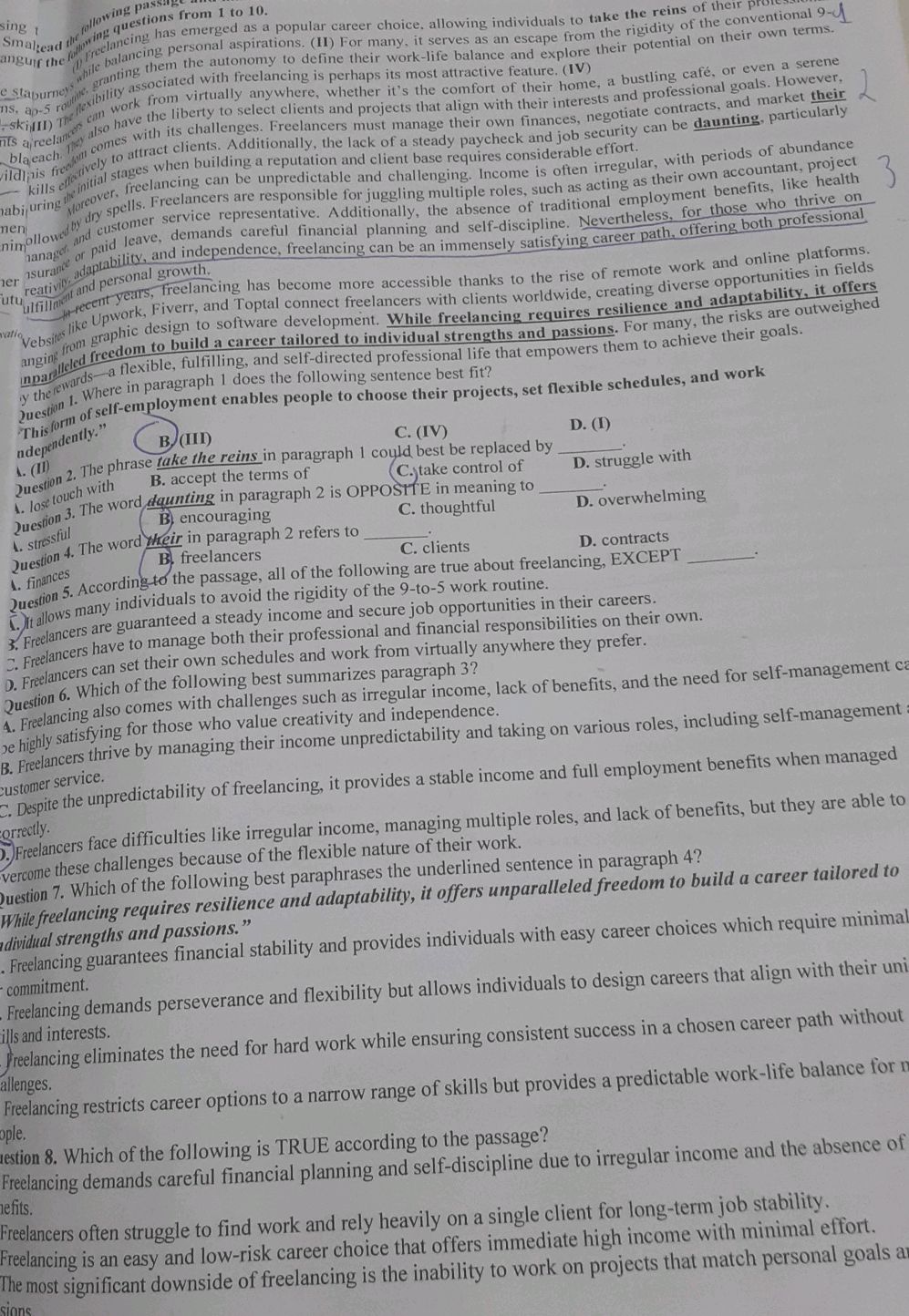 1. Where in paragraph 1 does the following | StudyX