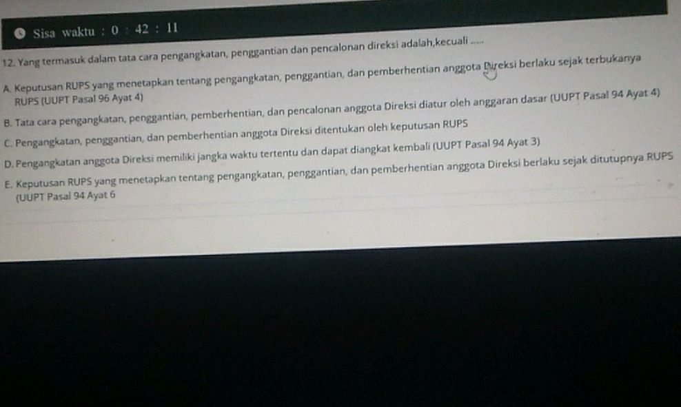 12. Yang termasuk dalam tata cara | StudyX