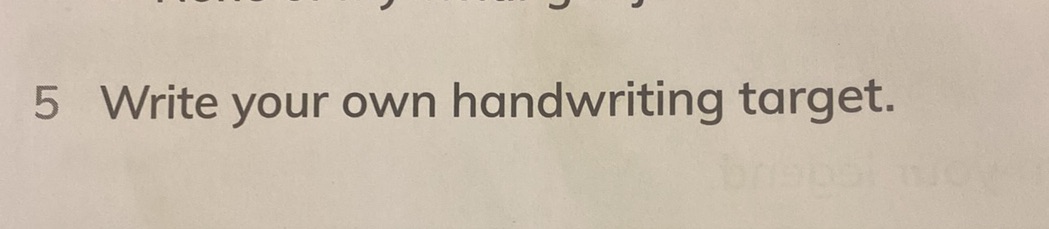 Handwriting Practice Target | StudyX