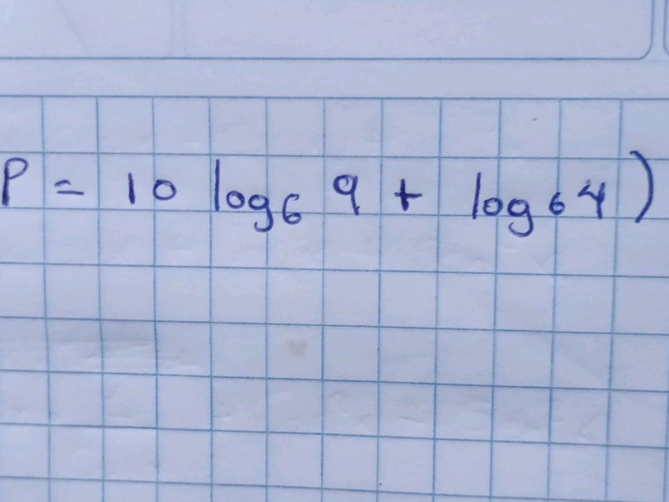 Logarithm Calculation: Simplify 10 log base | StudyX
