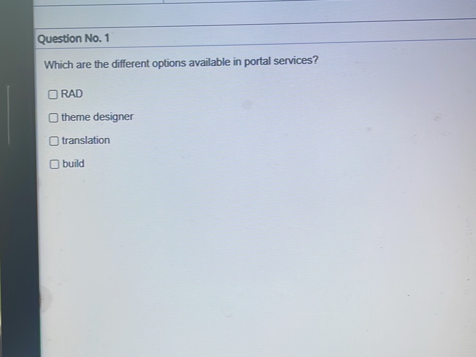 Which are the different options available in | StudyX