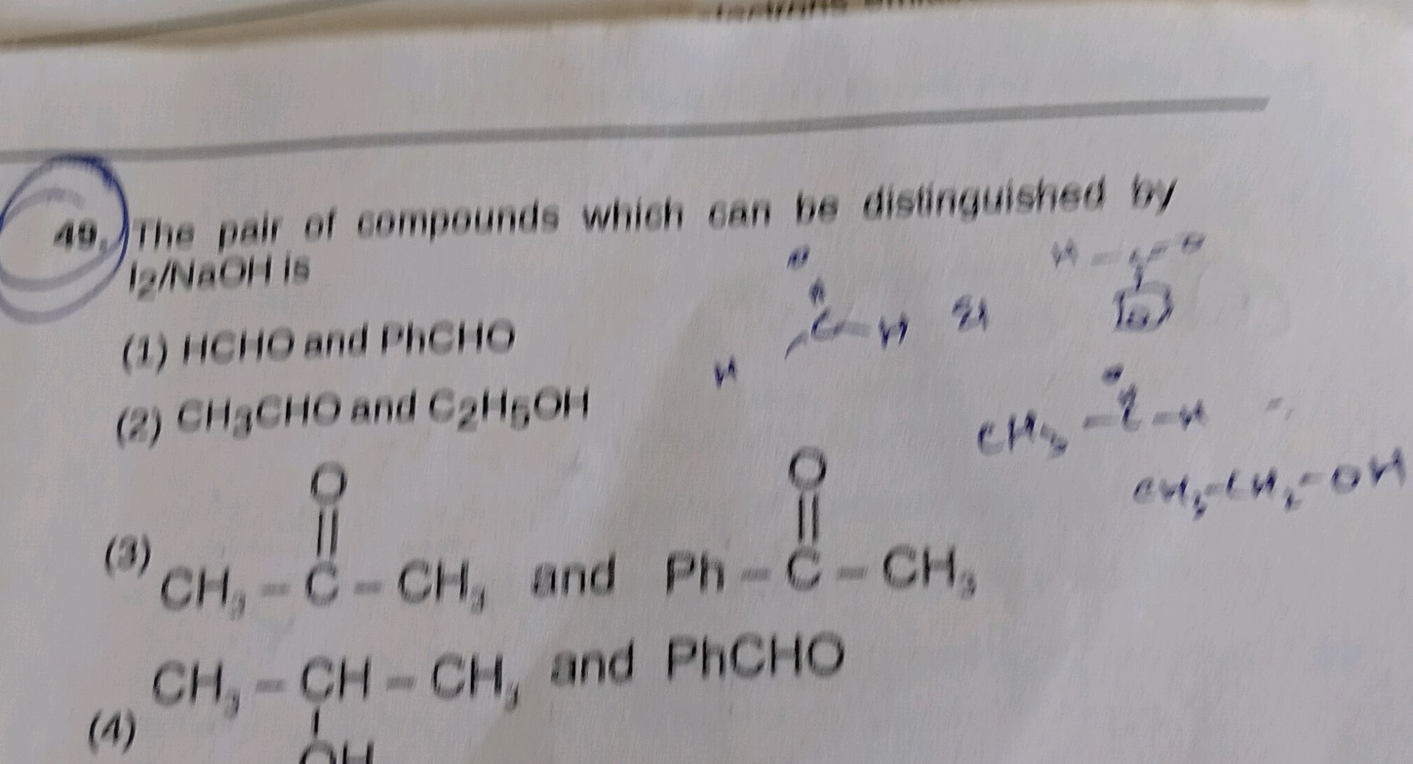 49. The pair of compounds which can be | StudyX